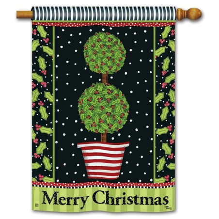 House Flag Holly Tree